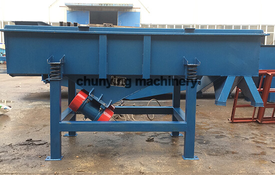 separating organic fertilizer using linear vibration screen in cy-mach.com