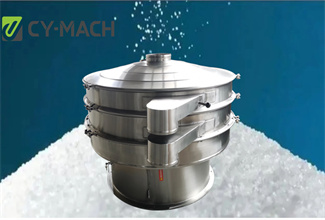 1500 rotary vibrating screen for salt screening