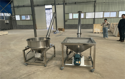 Working principle of screw conveyor